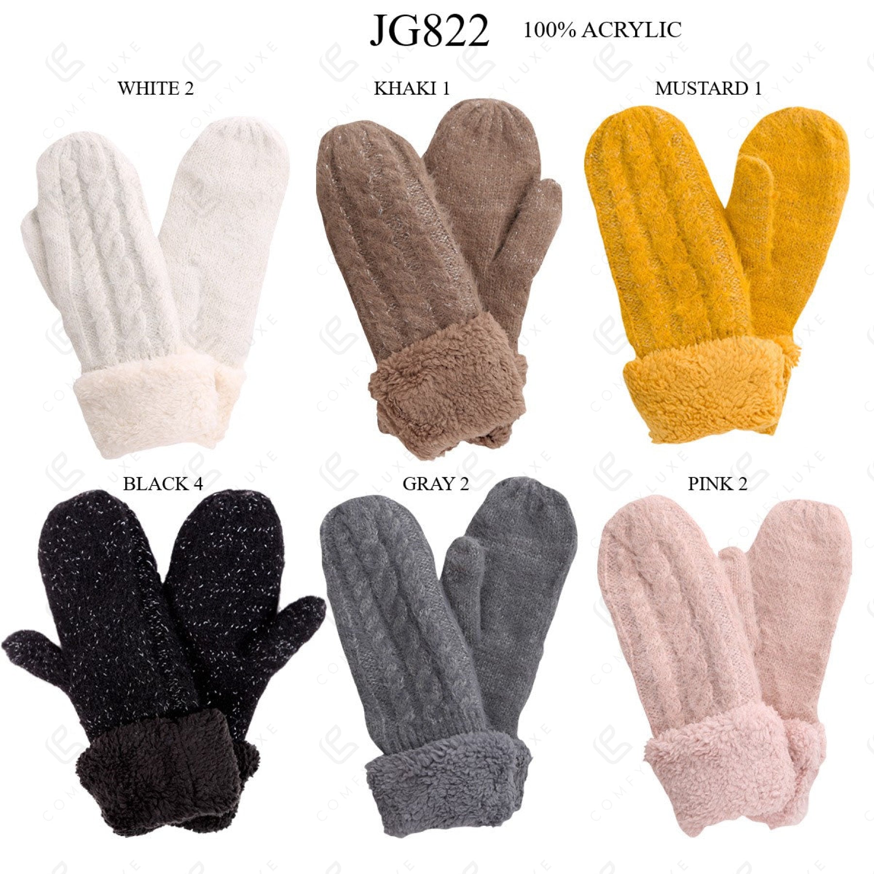 SOLID COLOR MITTENS | JTCWHOLESALE